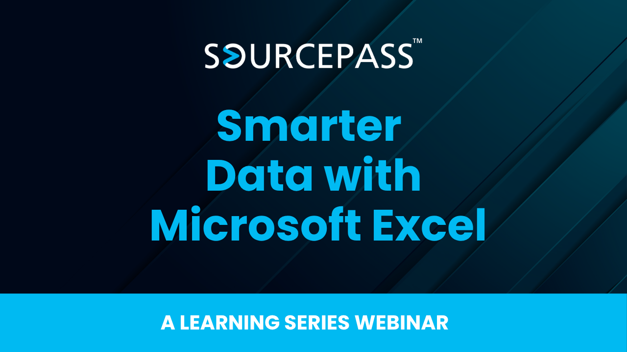 Smarter Data with Excel | A Sourcepass Microsoft App Training